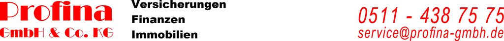 Profina GmbH & Co. KG Versicherungsmakler Hannover
