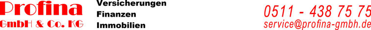 Profina GmbH & Co. KG Versicherungsmakler Hannover
